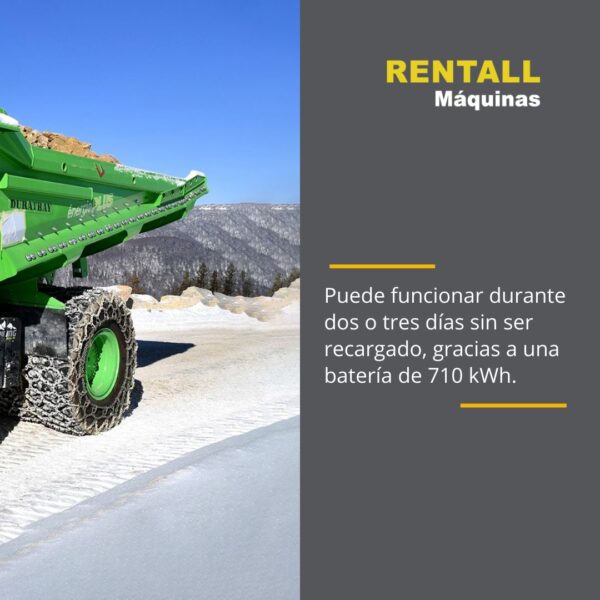 El Dumper eléctrico más grande del mundo - Rentall Máquinas