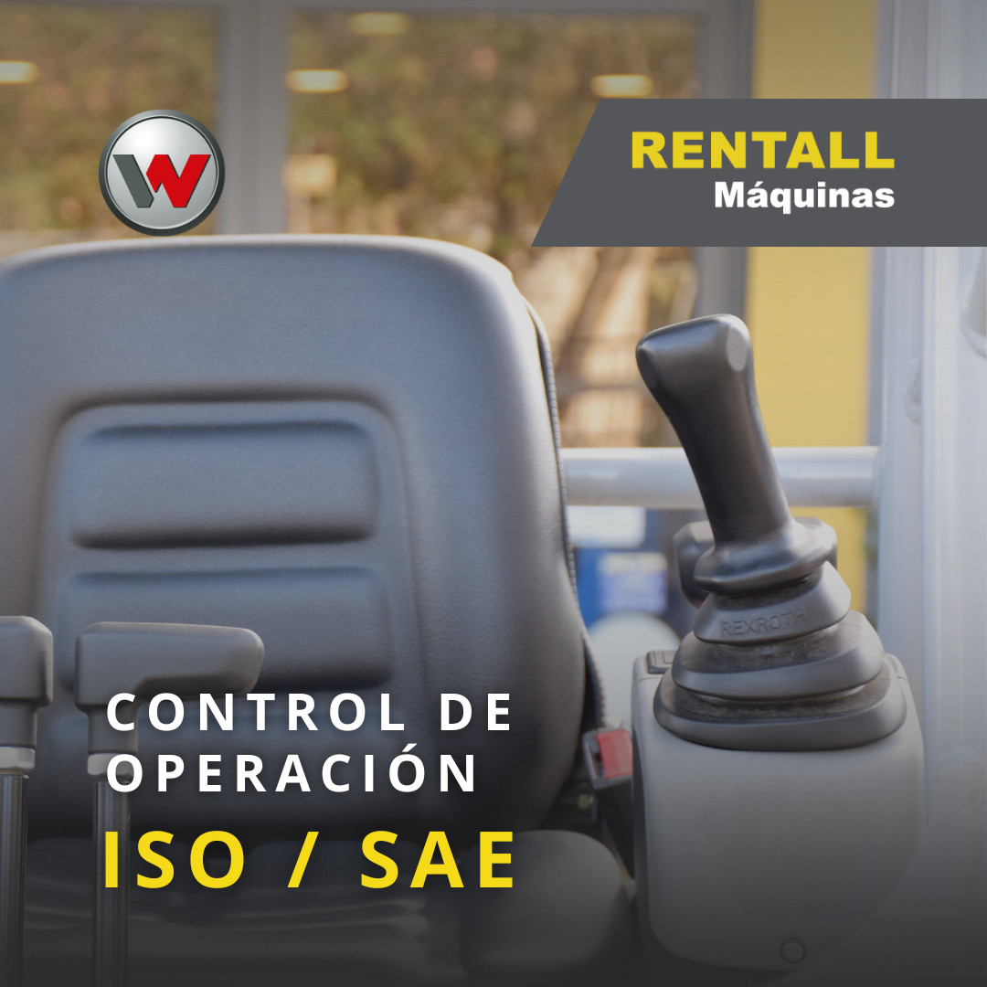 Control de operación > ISO / SAE - Rentall Máquinas