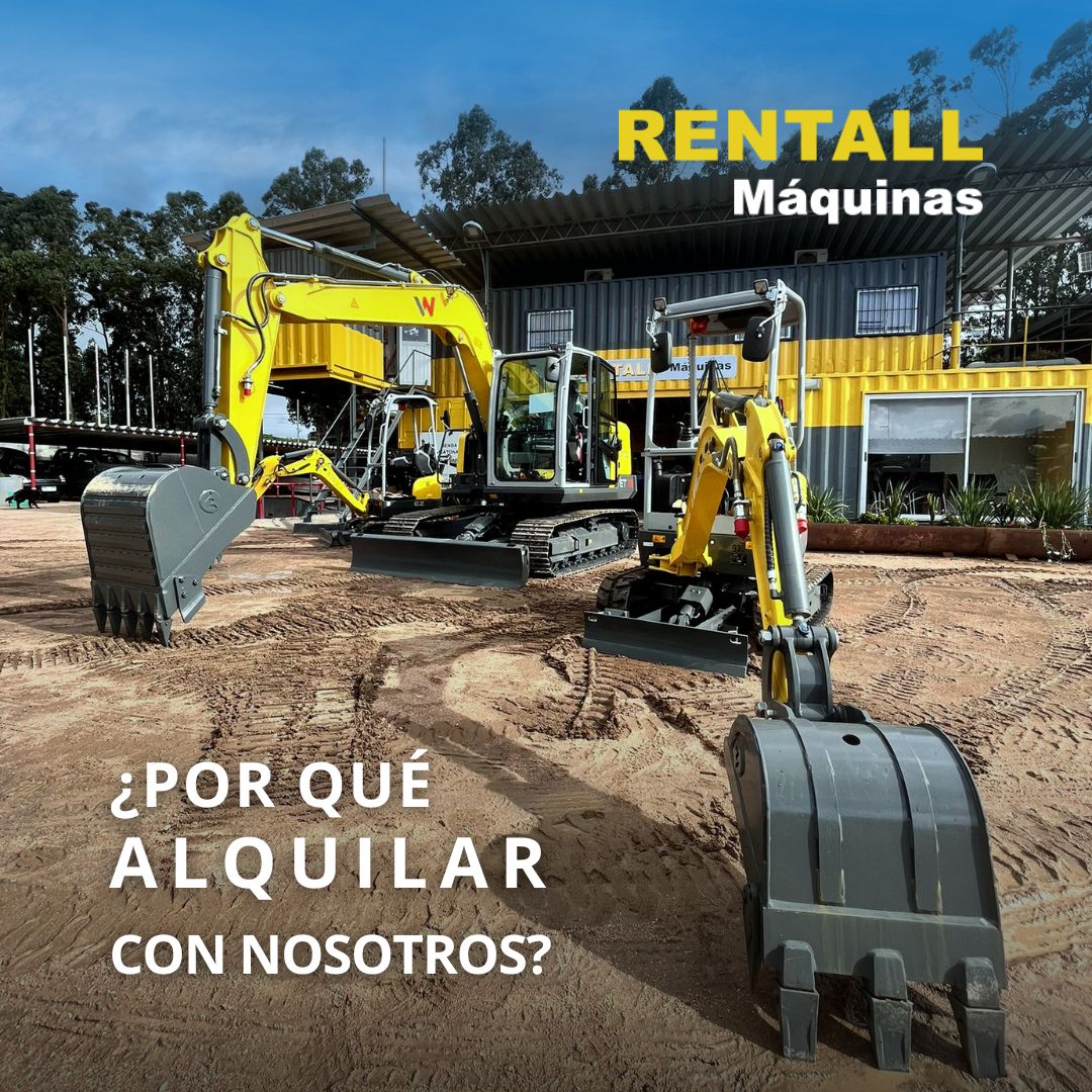 🚜 ¿Porque alquilar con Rentall? - Rentall Máquinas