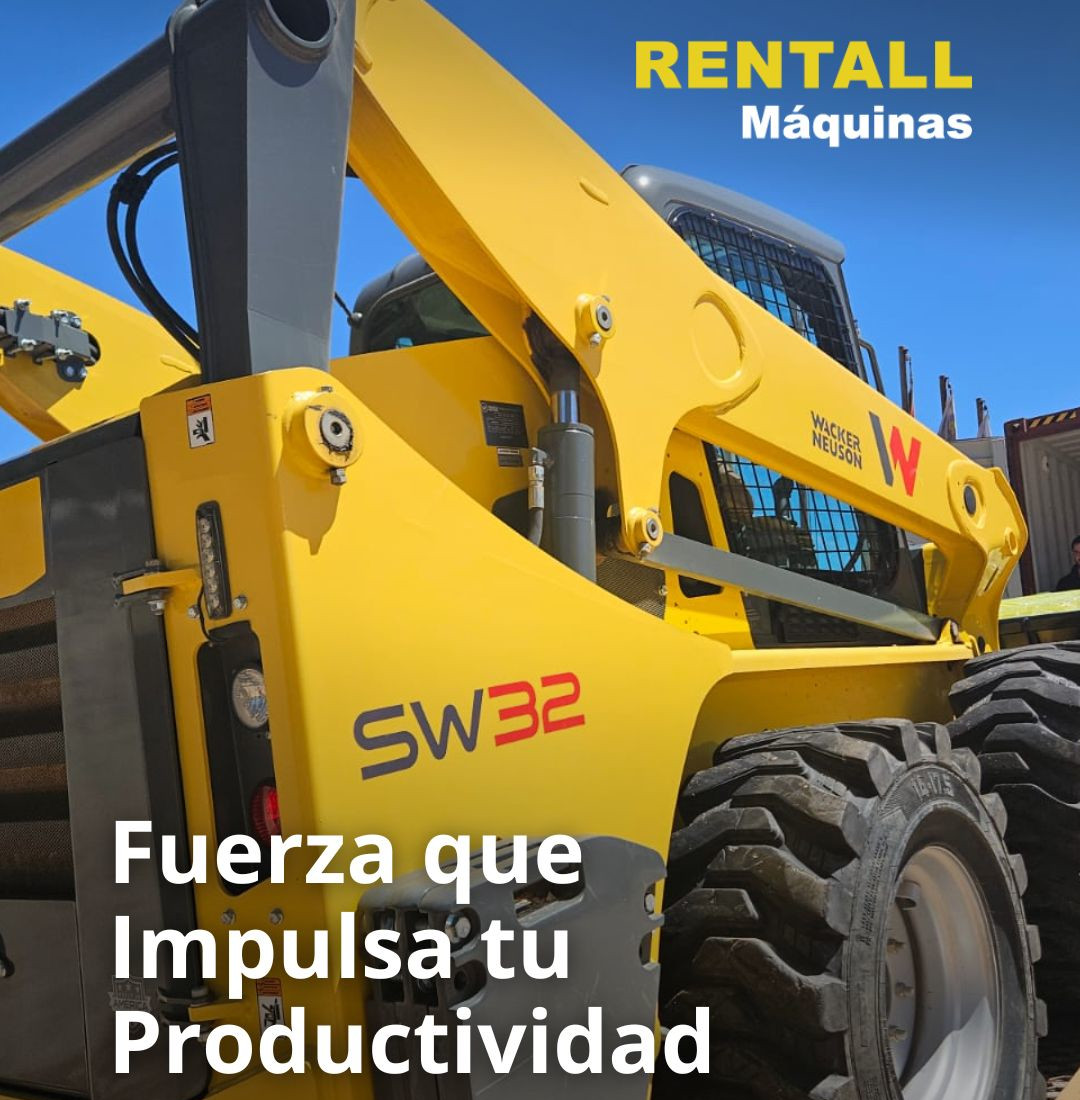 SW32:💪 Fuerza que Impulsa tu Productividad - Rentall Máquinas